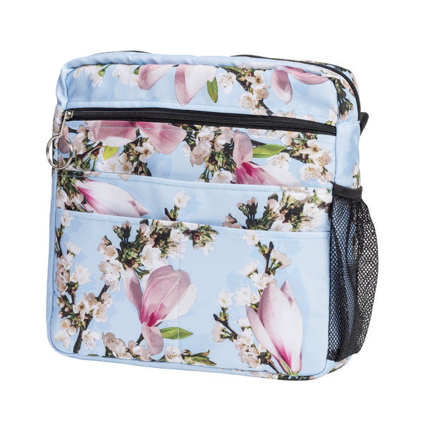 Universal Mobility Tote, Blue Floral – RIO Medical Supplies