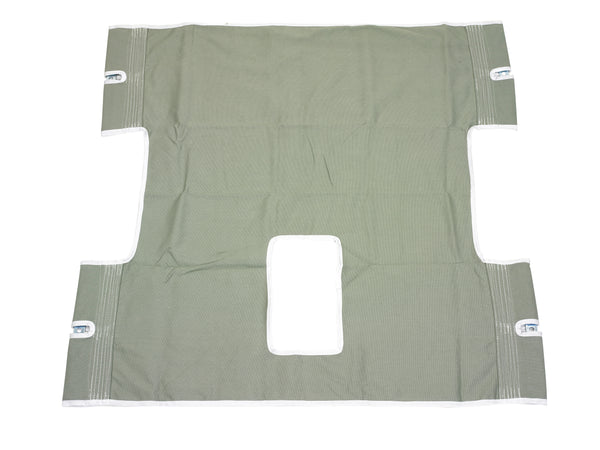 Bariatric Heavy Duty Canvas Sling with Commode Cutout – RIO Medical ...
